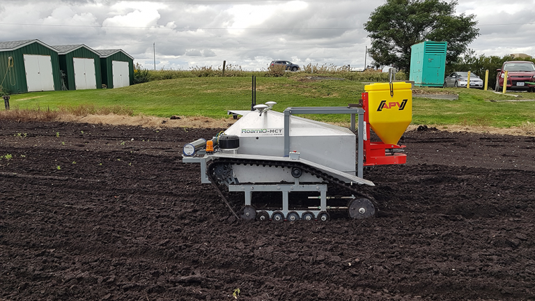 Bringing robots to field crops - Ontario Grain Farmer