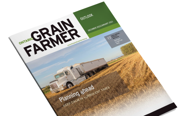 The magazine of Grain Farmers of Ontario - Ontario Grain Farmer